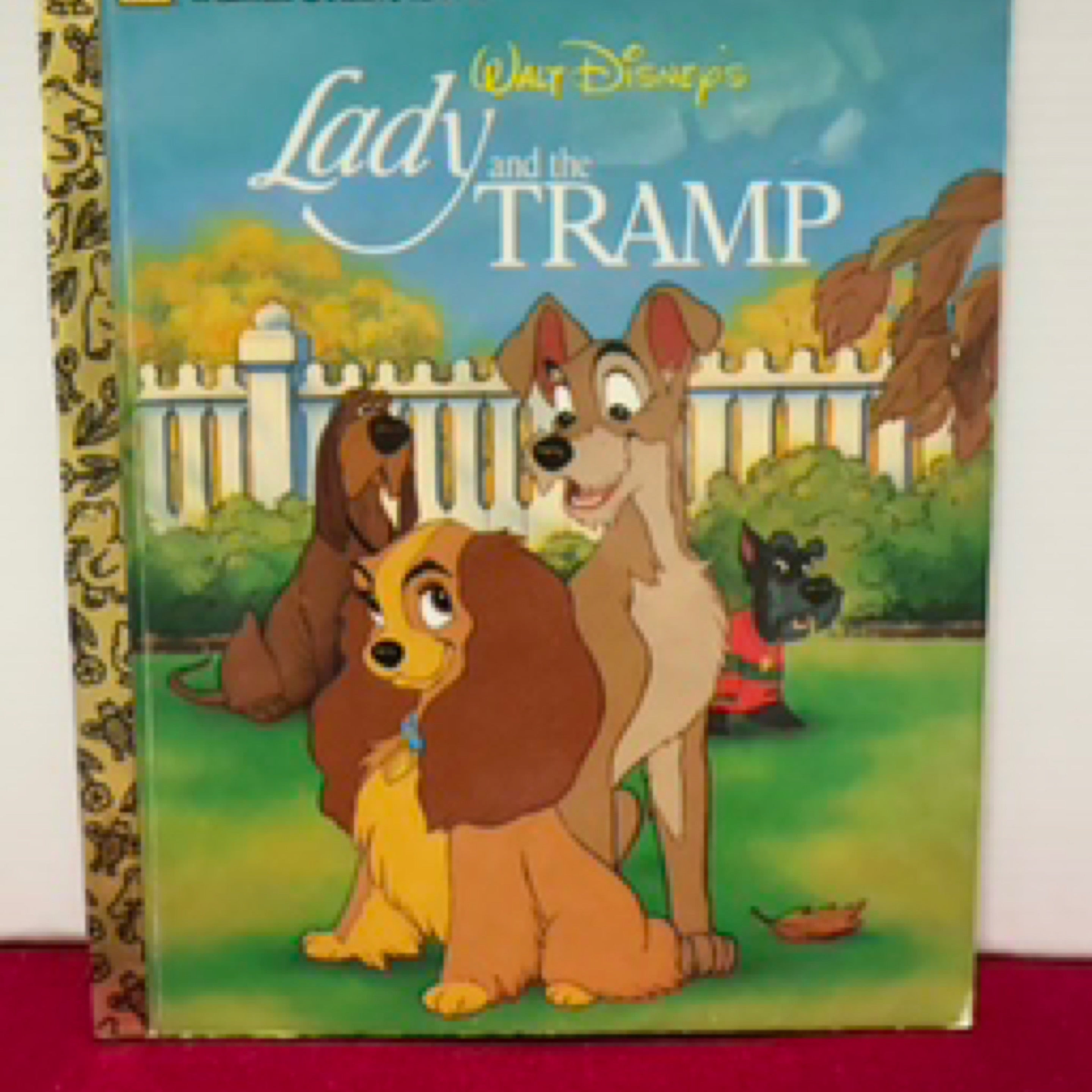 Lady and the Tramp (Little Golden Book) | WALKING DOWN MEMORY LANES